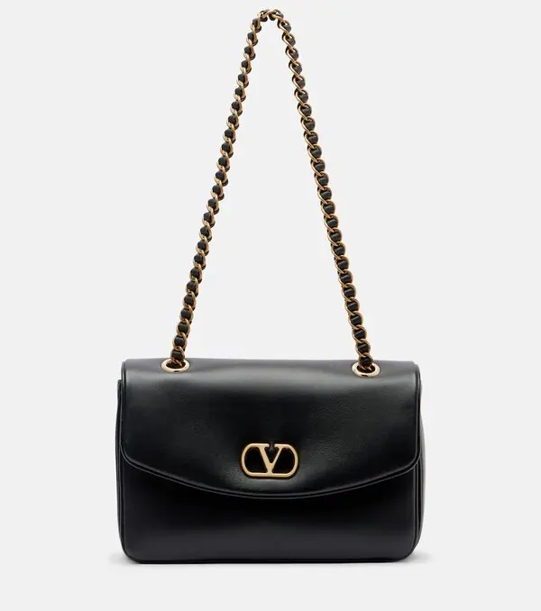Valentino Garavani Djuna Medium Leather Shoulder Bag