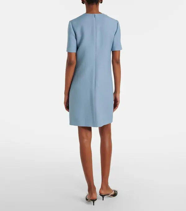 Valentino Garavani Crepe Couture Bow-detail Minidress