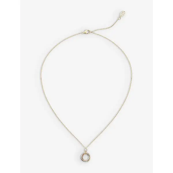 Cartier Trinity Diamond Pendant Necklace - Multicolour