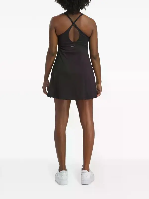 REEBOK Lux Scoop-neck Minidress