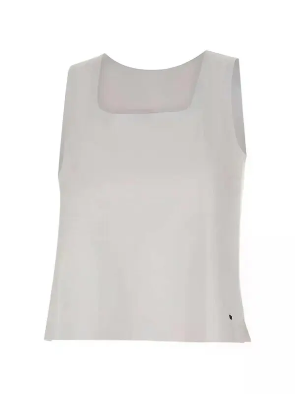 RRD Square-neck Shirty Top - White