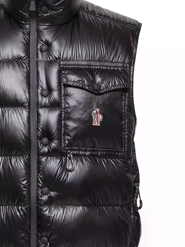 Moncler Logo Patch Padded Vest