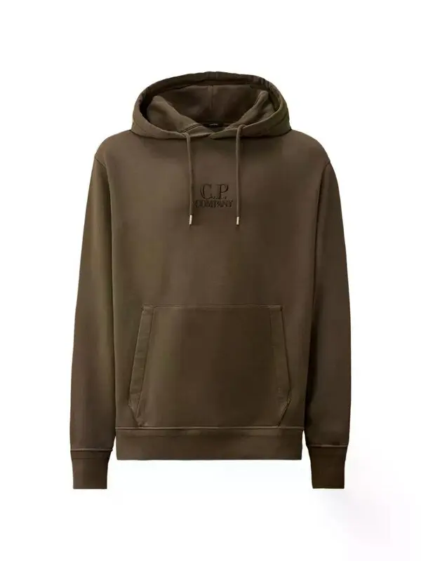 C.P. COMPANY Logo Hooded Sweatshirt