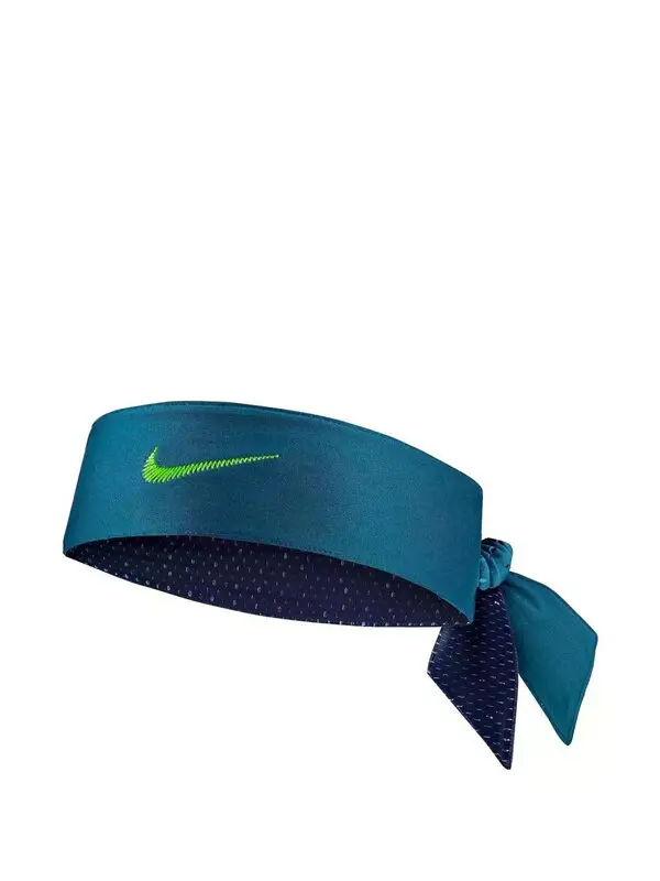 Nike Logo-detail Reversible Head Tie - Blue