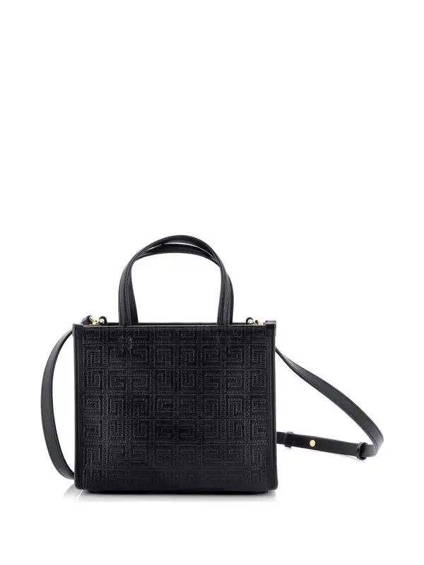 Givenchy G-4g Embossed Coated Canvas Mini Tote Bag