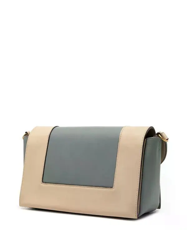 Celine 2018 Leather Frame Shoulder Bag - Blue