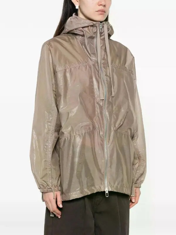 DUNO Karta Hooded Zip Jacket - Neutrals