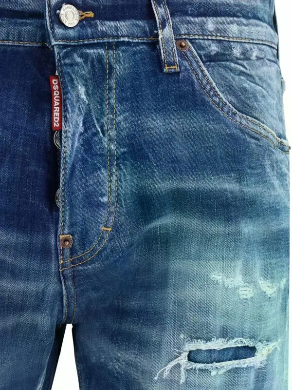 Dsquared2 Distressed Denim Jeans