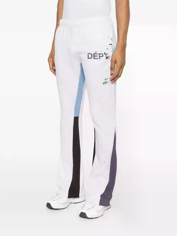GALLERY DEPT. Print Panel Trousers - Grey