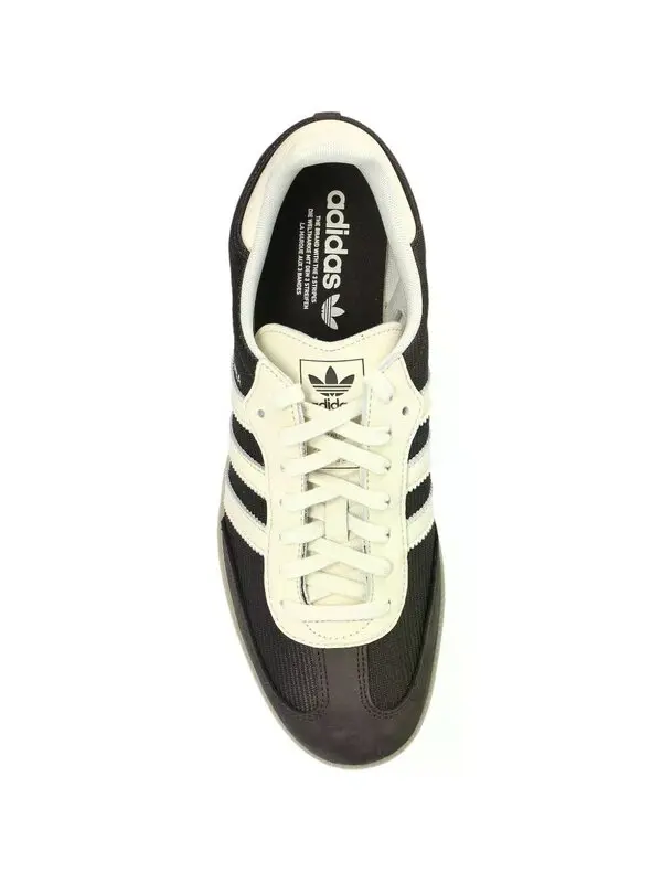 Adidas Samba Striped Lace-up Sneakers