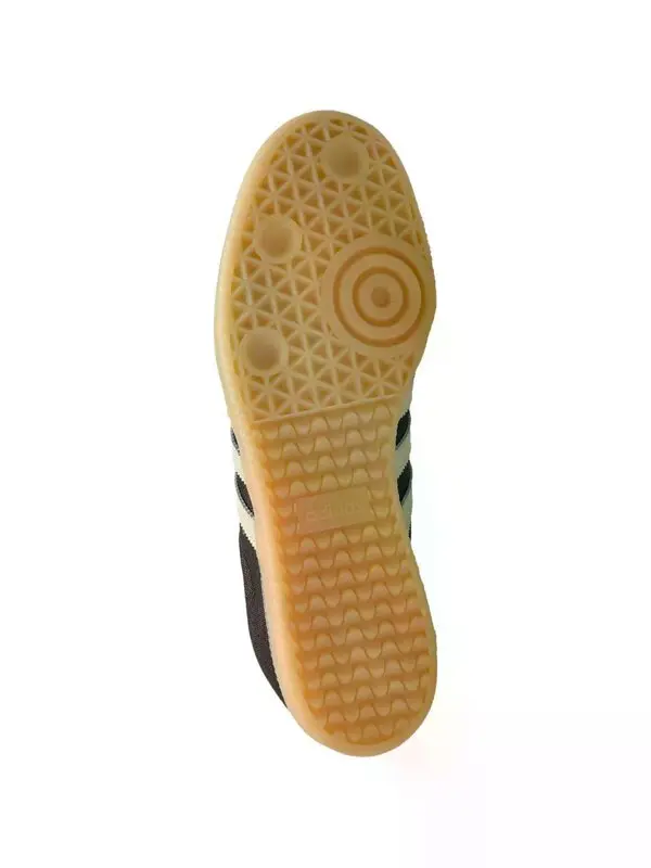 Adidas Samba Striped Lace-up Sneakers
