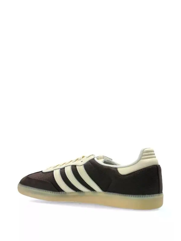 Adidas Samba Striped Lace-up Sneakers