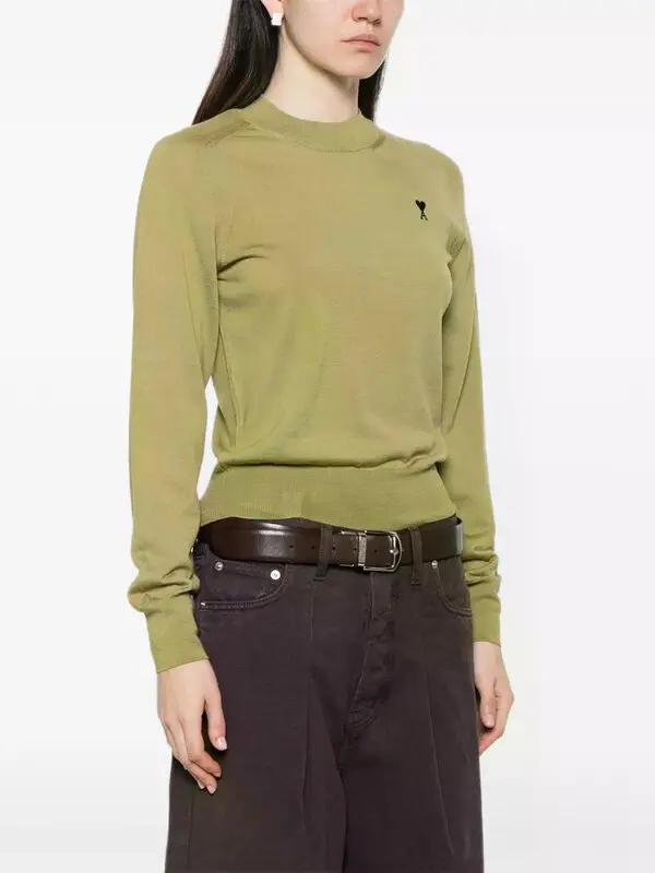 AMI Paris Appliqué Sweater