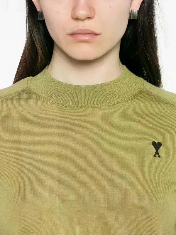 AMI Paris Appliqué Sweater