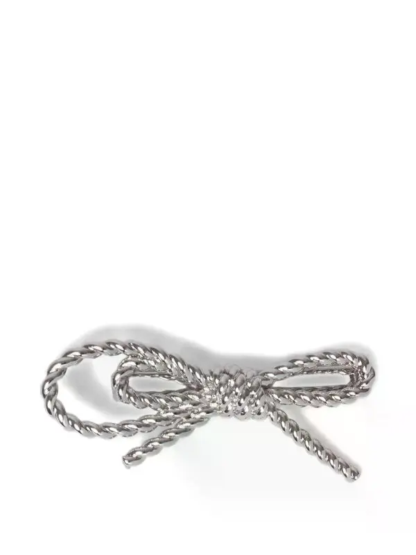 Claudie Pierlot Bow Detail Hair Clip - Silver