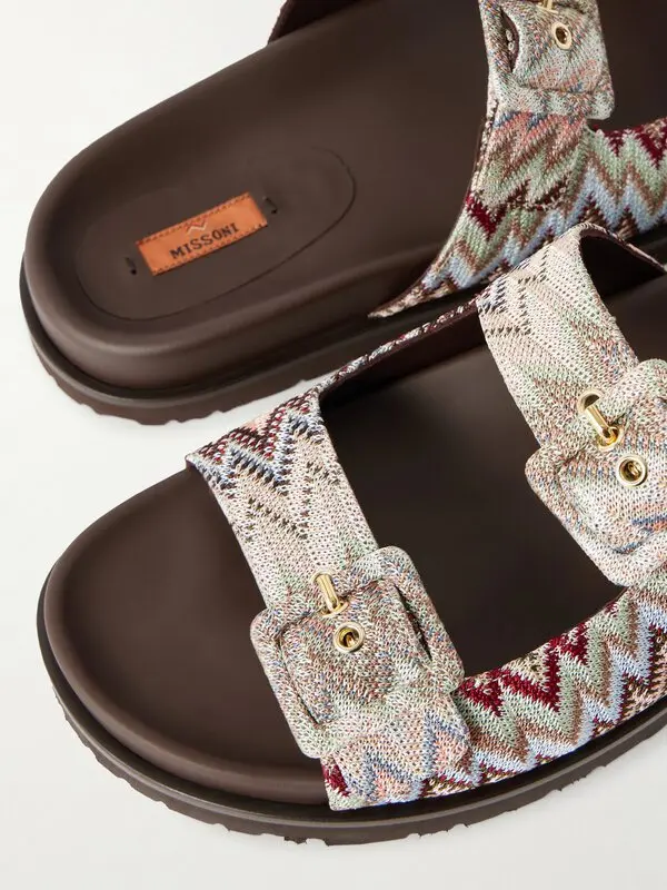 Missoni Clea Woven Sandals - Multi