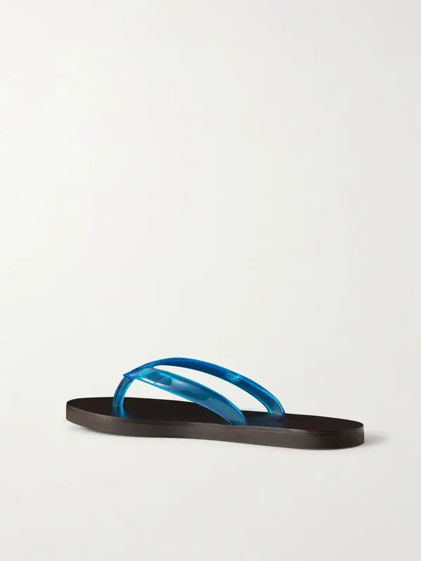 ANCIENT GREEK SANDALS Saionara Jelly Flip Flops - Blue