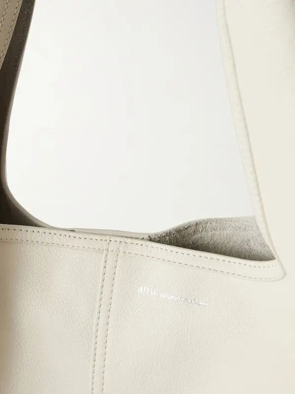 AMI Paris Etienne Leather Shoulder Bag