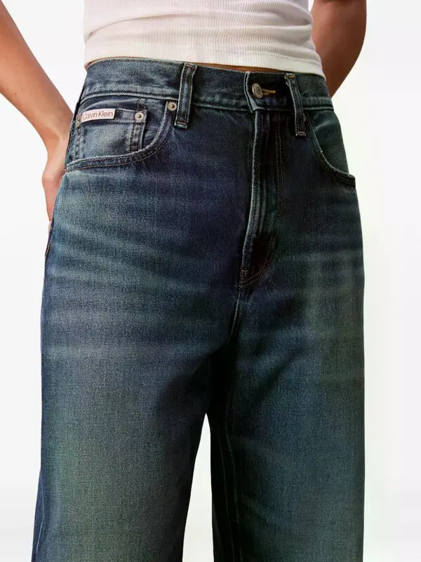 Calvin Klein Five-pocket Button-fastening Jeans