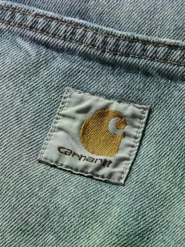 Carhartt Work In Progress Bleached Denim Shorts