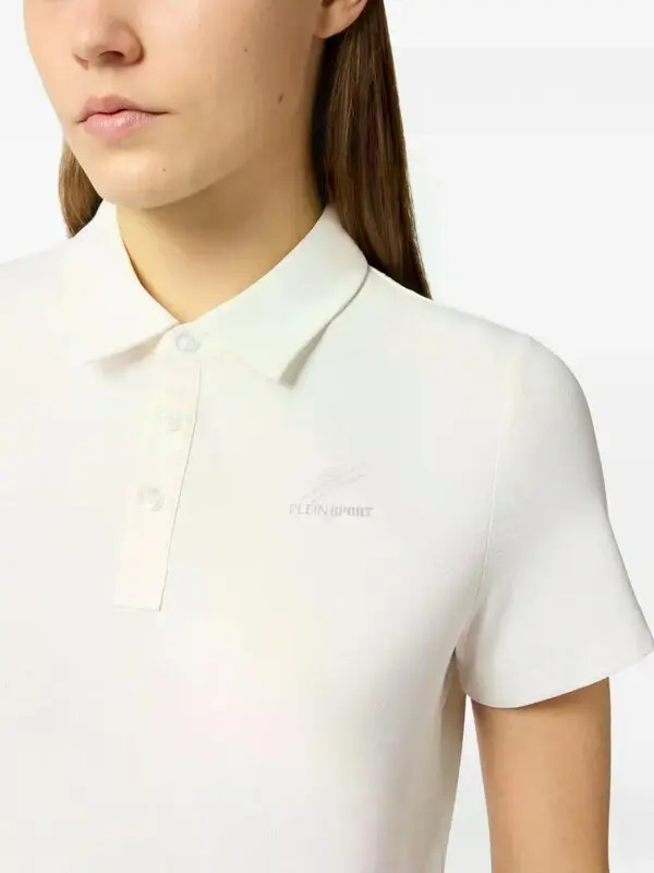 PLEIN SPORT Logo-print Polo Shirt