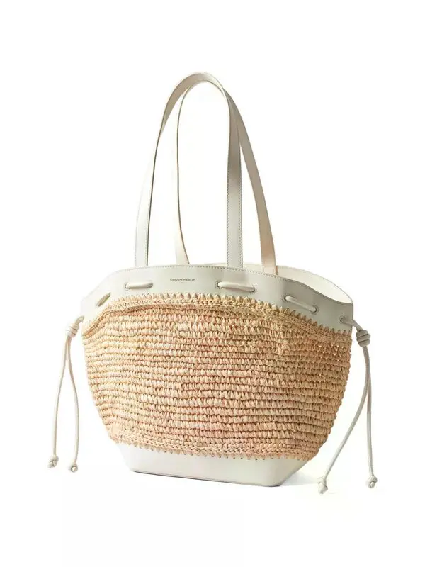 Claudie Pierlot Alban Raffia Tote Bag