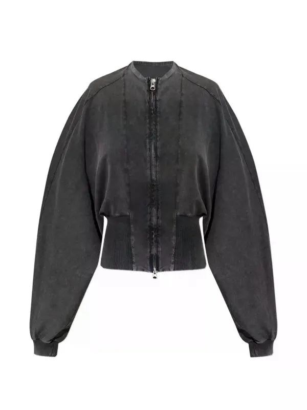 KNWLS Zip Ribbed Jacket - Grey