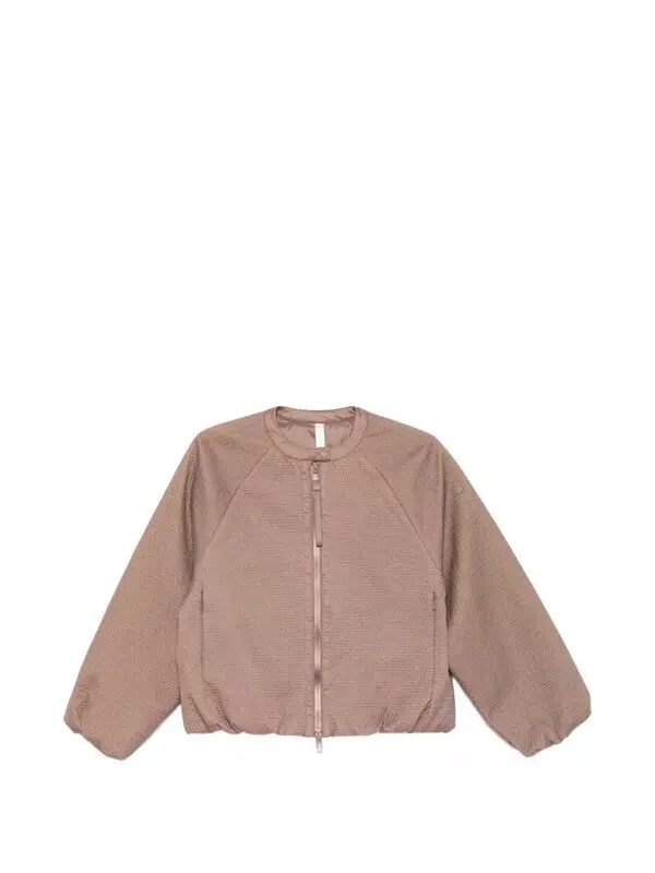 DUNO Quilted Cropped Jacket - Neutrals