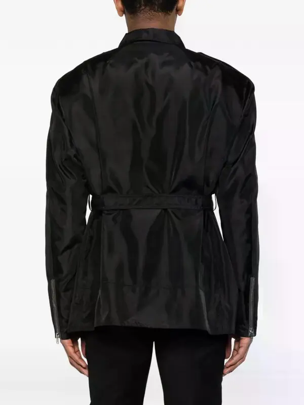 Rick Owens Temple Belted Caban Jacket