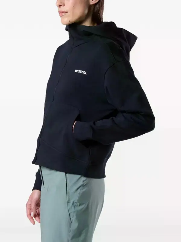 Rossignol Full Zip Hoodie With Logo Detail