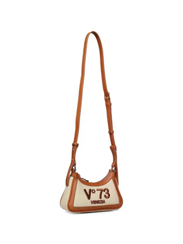 V°73 Logo Shoulder Bag - Neutrals