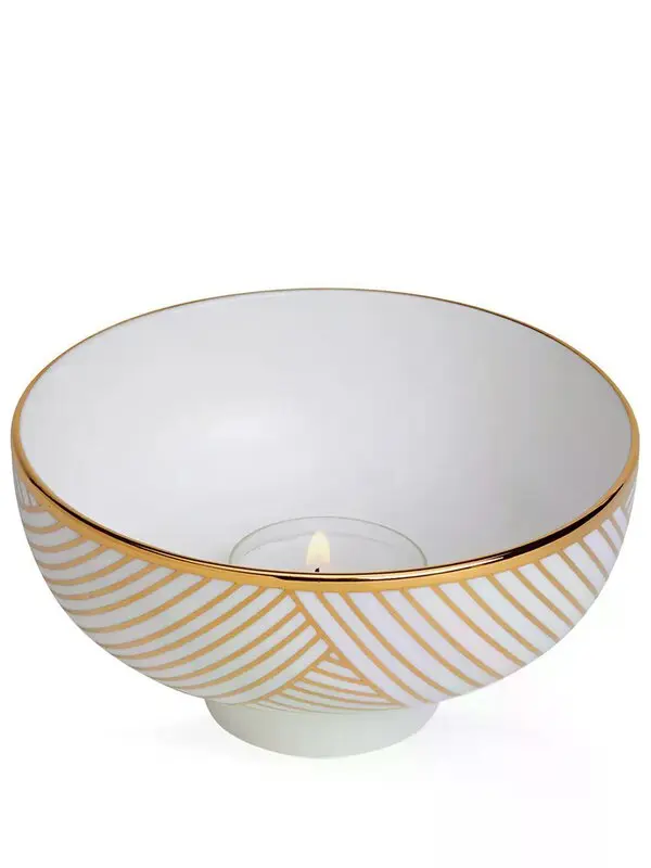 1882 LTD Lustre Tealight Bowl - Black