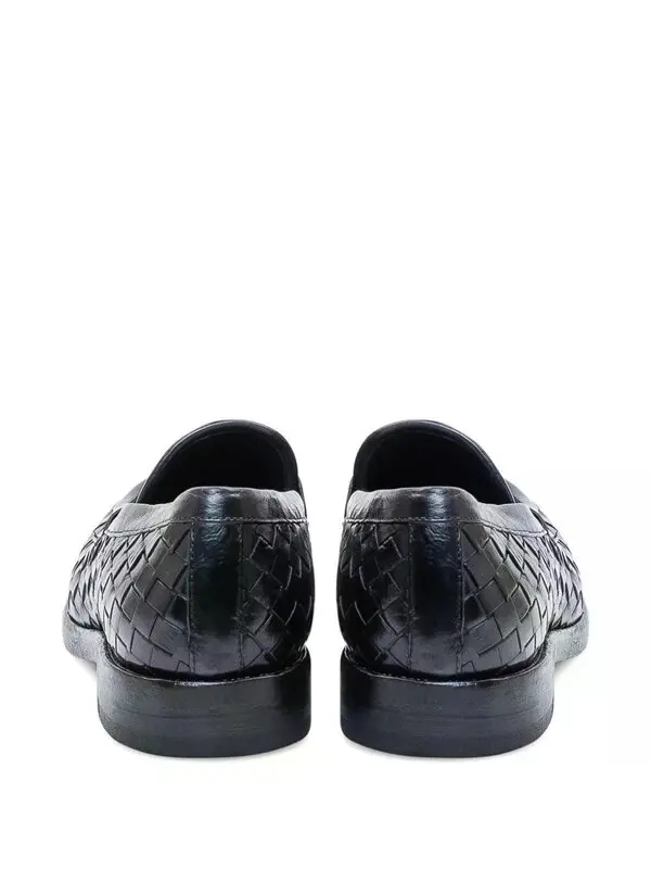 DUCANERO Woven Leather Loafers