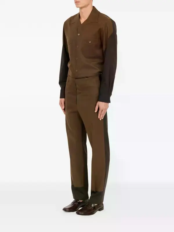 MAISON MARGIELA Colour-block Tailored Trousers
