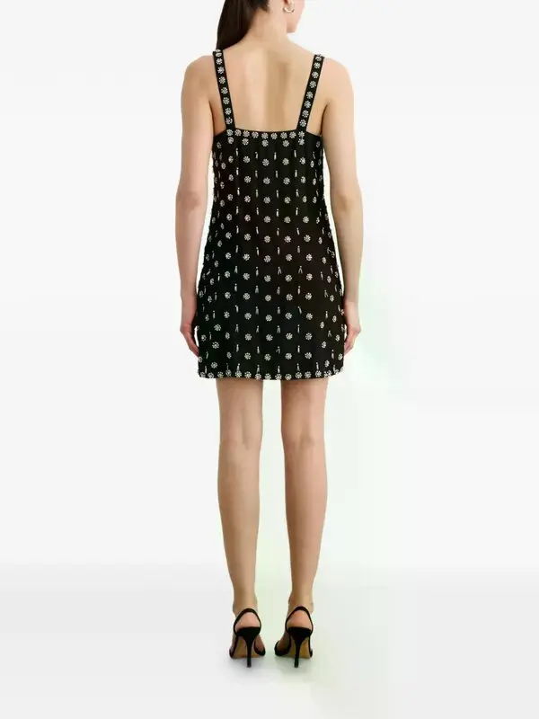 TOCCIN Dove Beaded Mini Dress