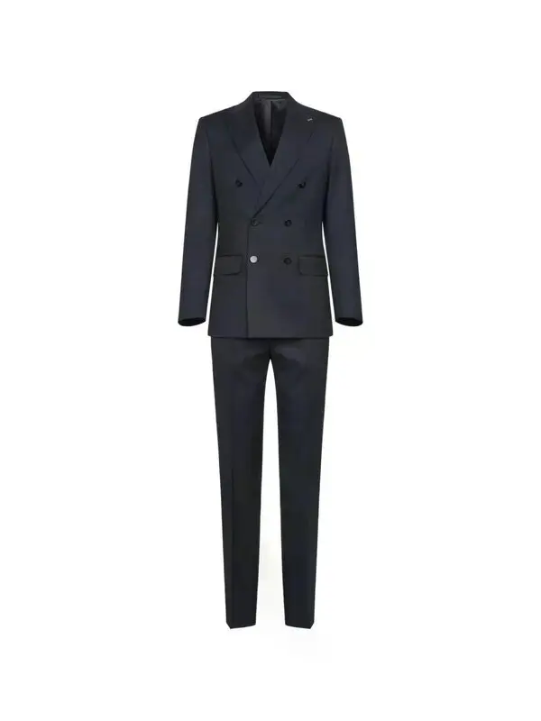 D4.0 Peak Lapels Double-breasted Suit