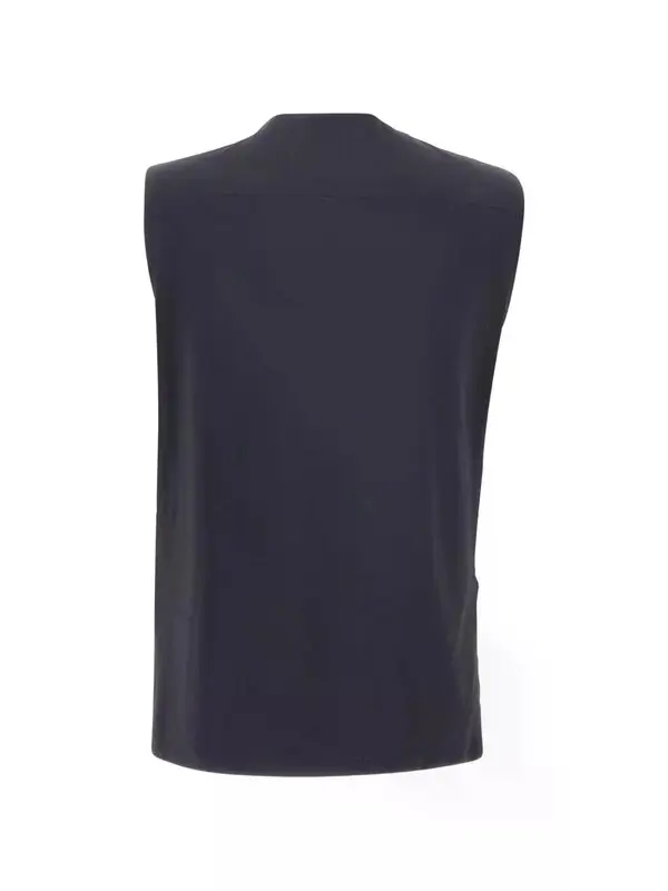 RRD Sleeveless Buttoned Vest - Grey