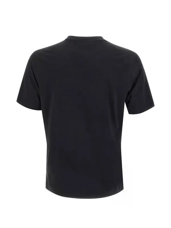 DIKTAT Supima Crewneck Cotton T-shirt - Black