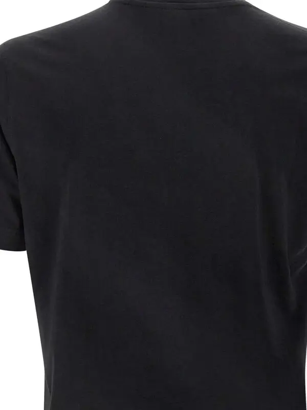 DIKTAT Supima Crewneck Cotton T-shirt - Black