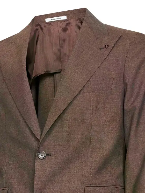 Tagliatore Logo-pin Single-breasted Suit