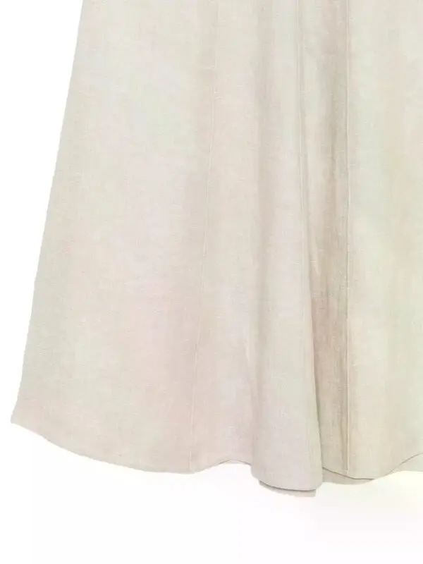 ALYSI Button Panel A-line Skirt