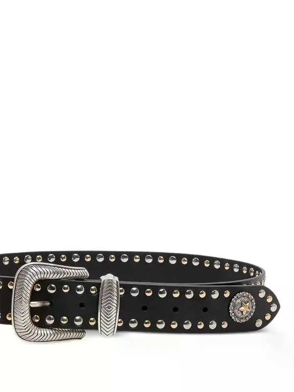 KATE CATE Floyd Studded Leather Belt