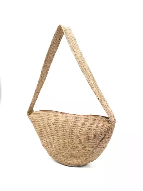 IBELIV Luna Raffia Tote Bag - Neutrals