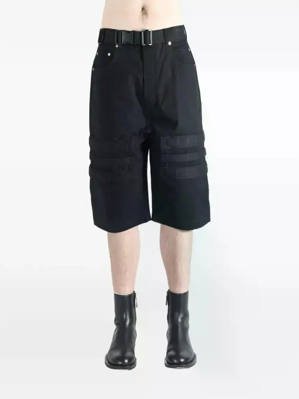 Rick Owens Geth Belted Cargo Shorts
