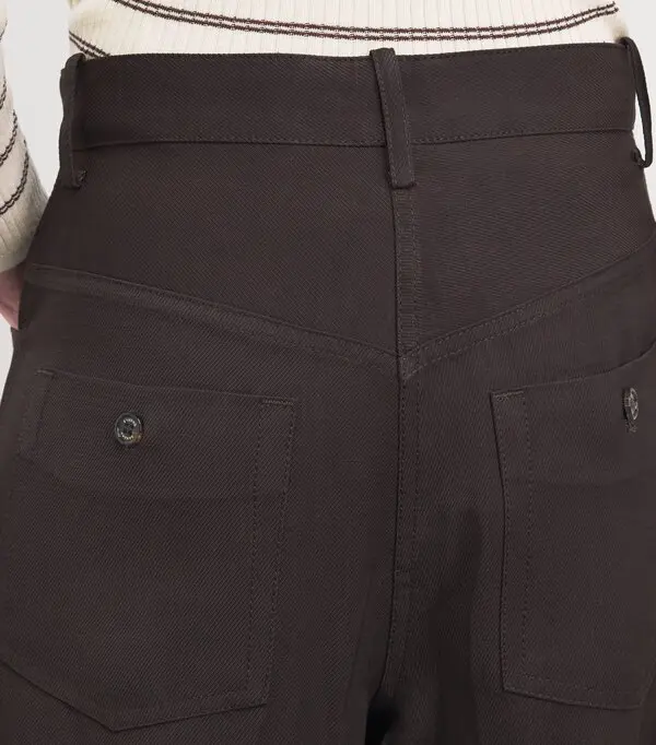 Sandro Wide-leg Tailored Trousers