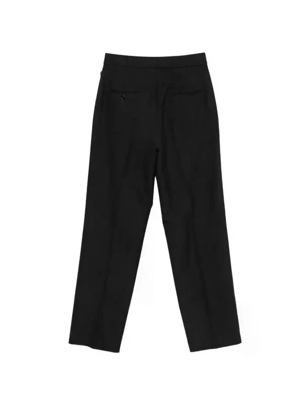 NAMACHEKO Wool Pleated Button Trousers