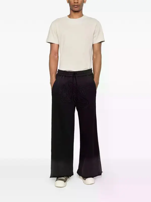 ALIS Mikheil Embroidered Trousers - Black