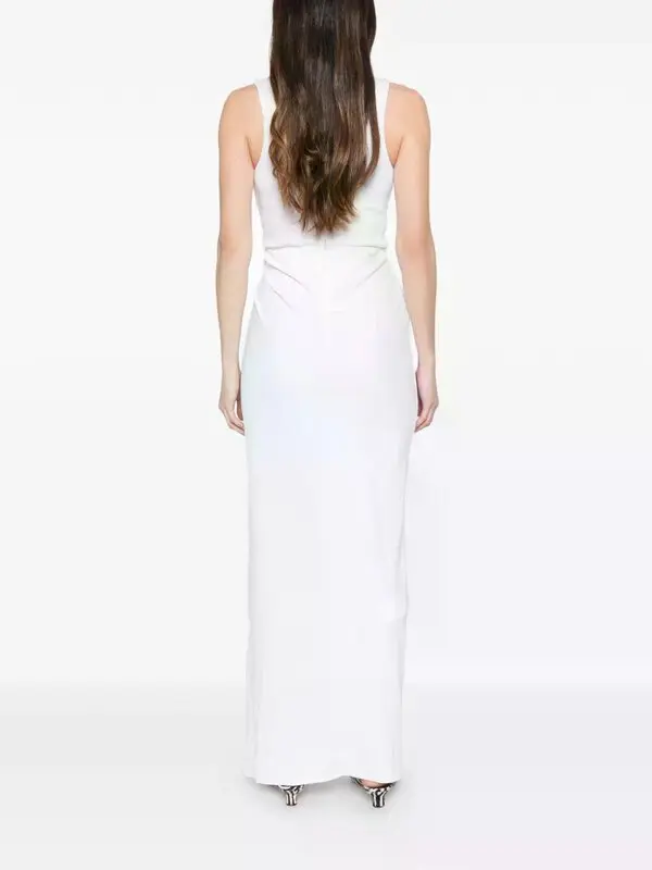 Sportmax Ring Embellishment Maxi Dress