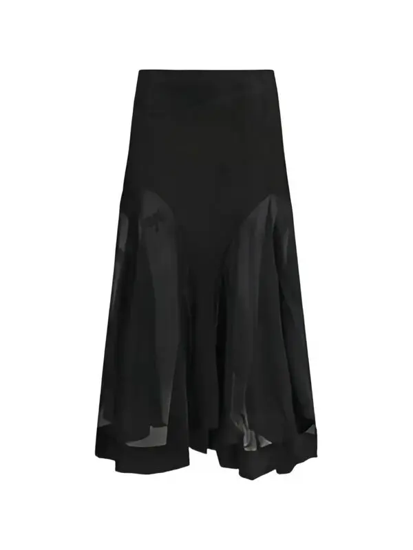 Our Legacy Panelled Midi Skirt - Black