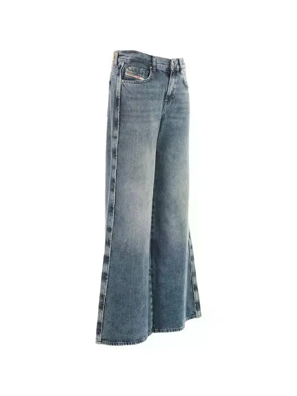 DIESEL® 1978 D-akemi Wide-leg Jeans
